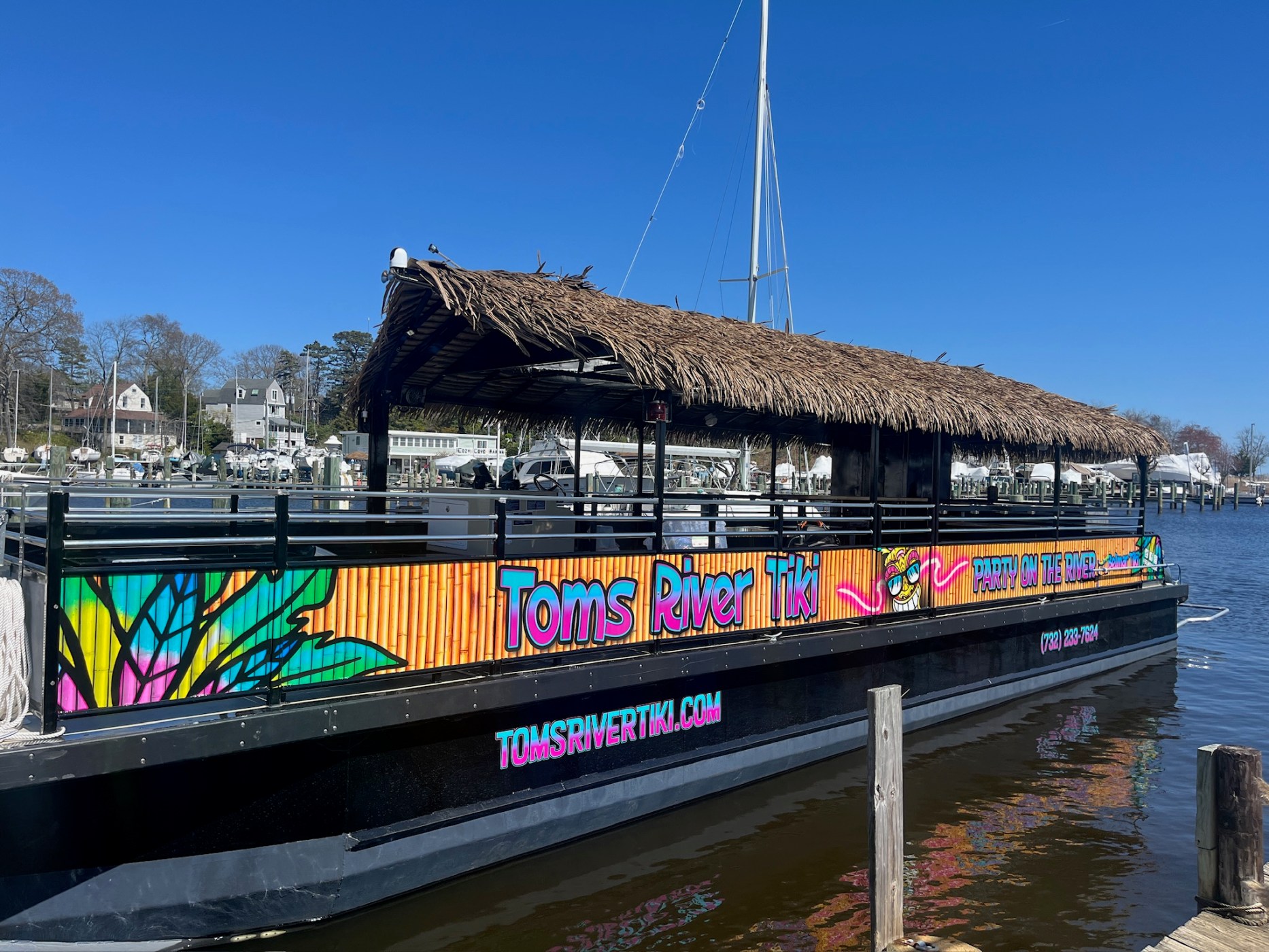 Toms River Tiki Public Cruise | Belmar Tiki Boat