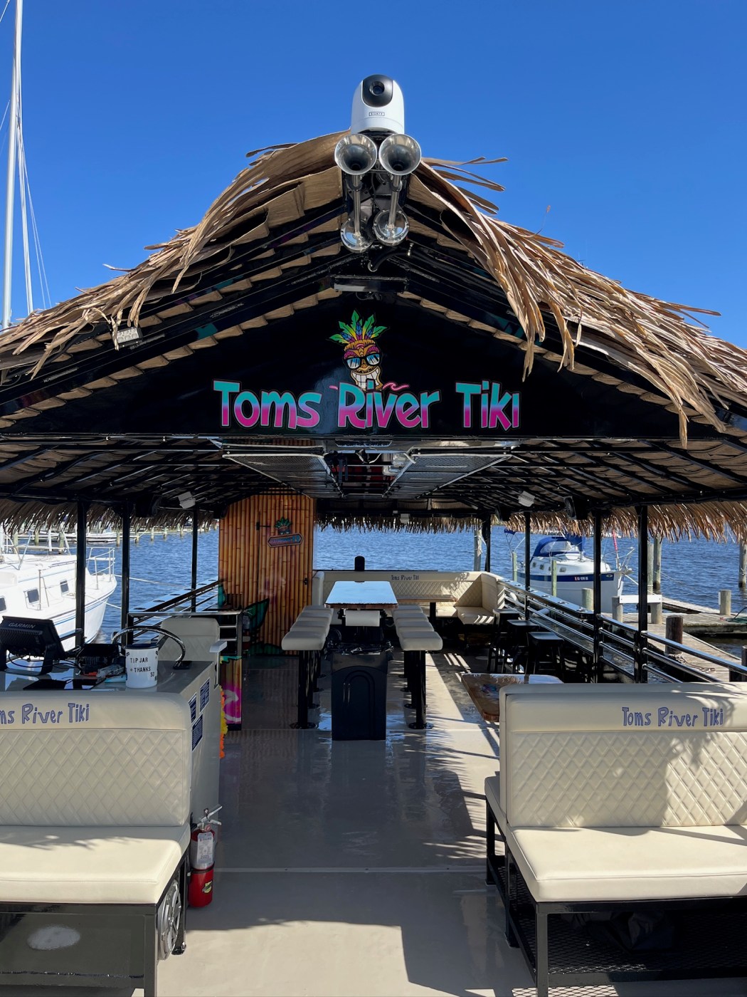 Toms River Tiki Private Swimming Cruise | Belmar Tiki Boat