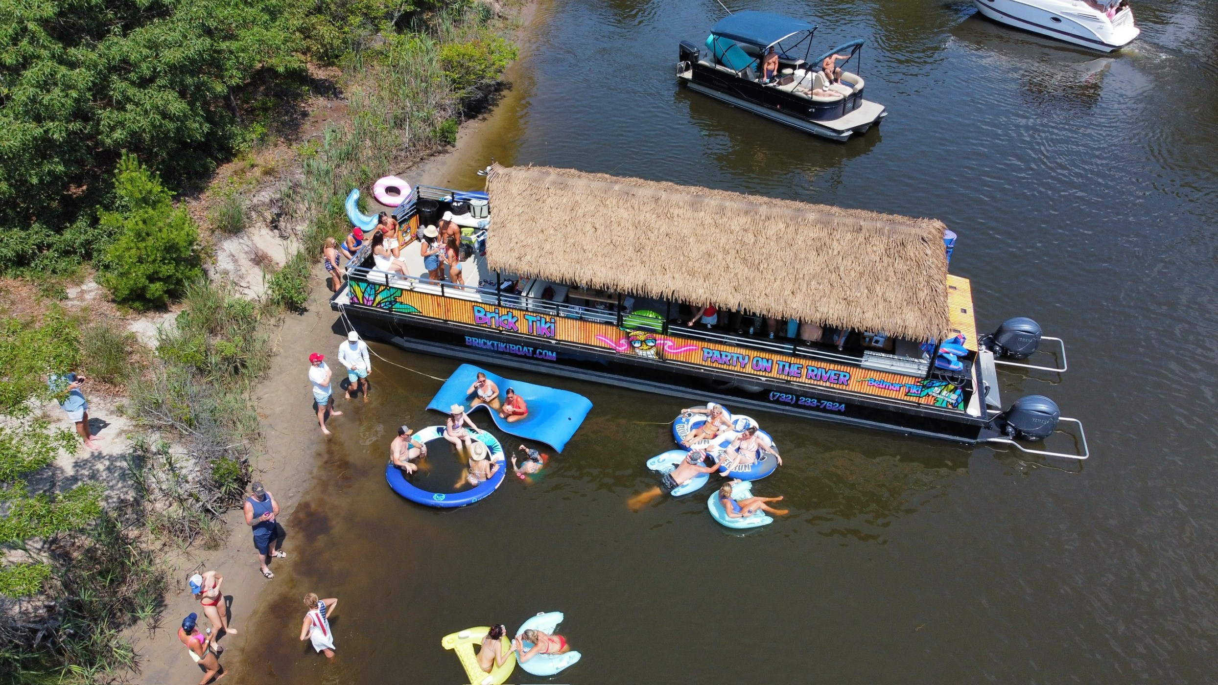 F-Cove Public Swimming Cruise | Belmar Tiki Boat