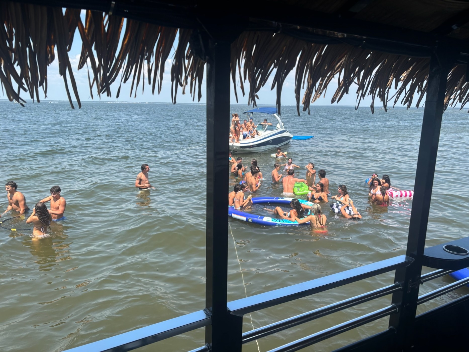 Belmar Tiki II Private Swimming Cruise | Belmar Tiki Boat